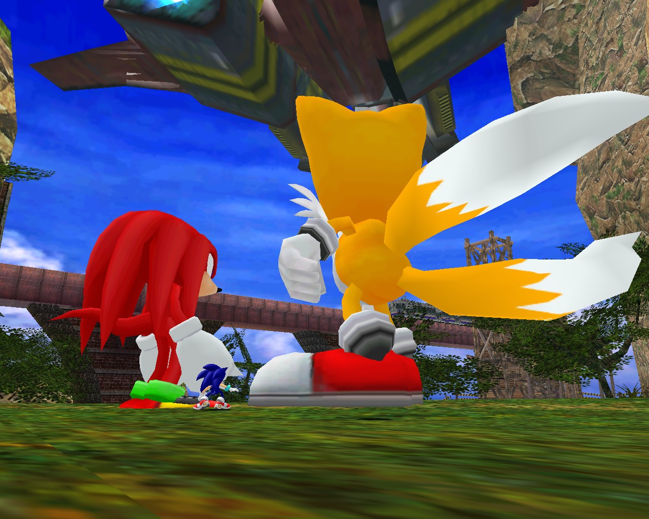 MacroSonic • Sonic, Tails, Knuckles