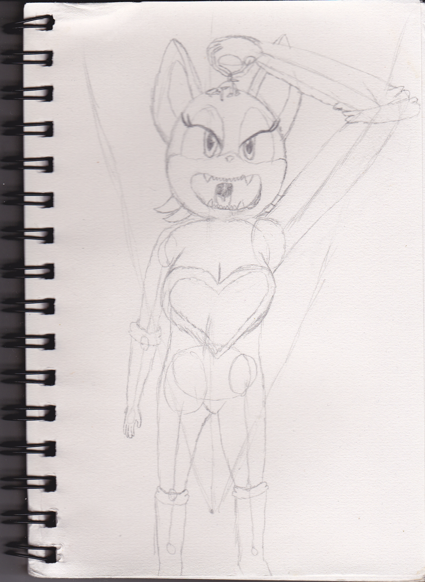 MacroSonic • Rouge vore wip